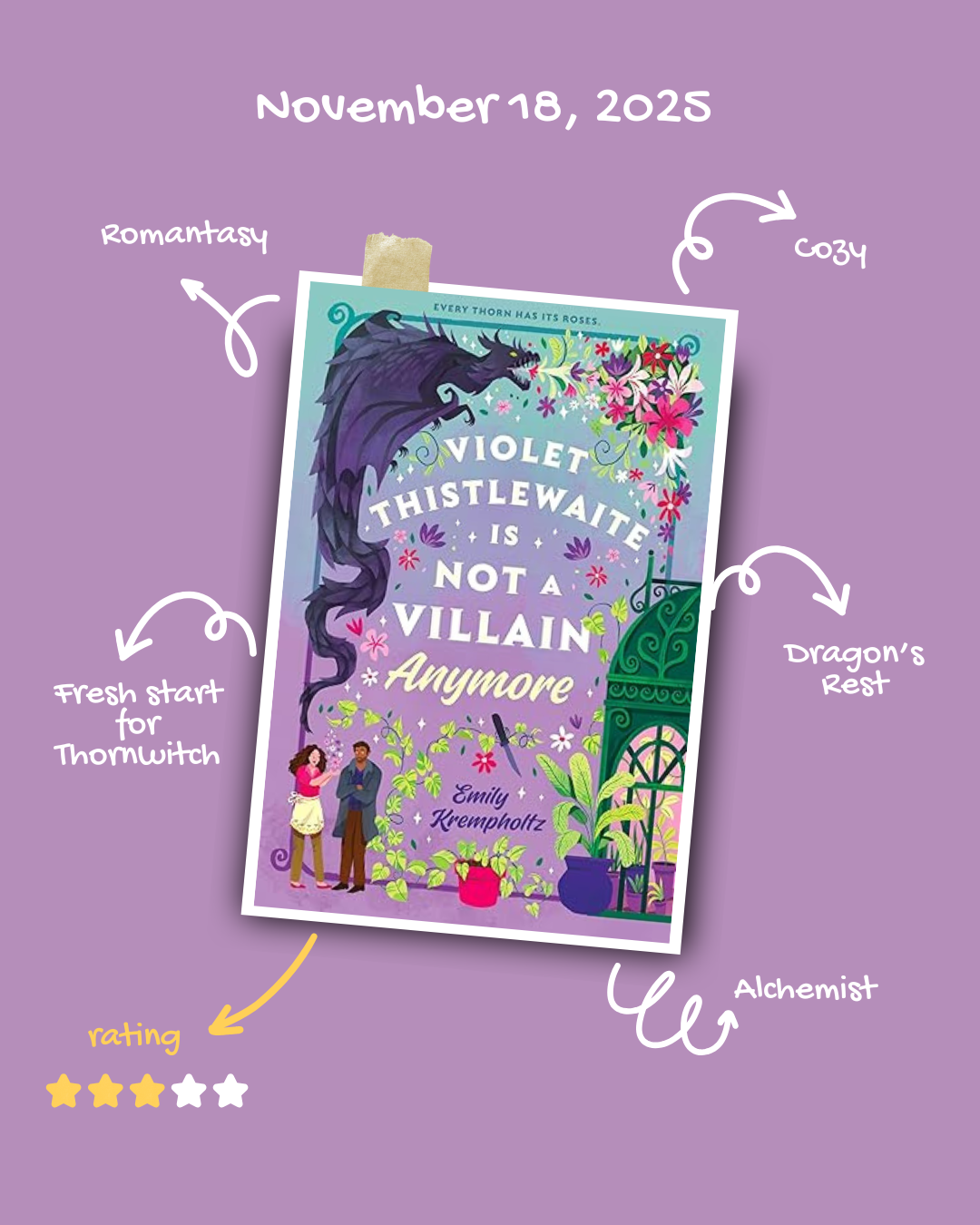 Violet Thistlewaite: A Cozy Romantasy of Redemption